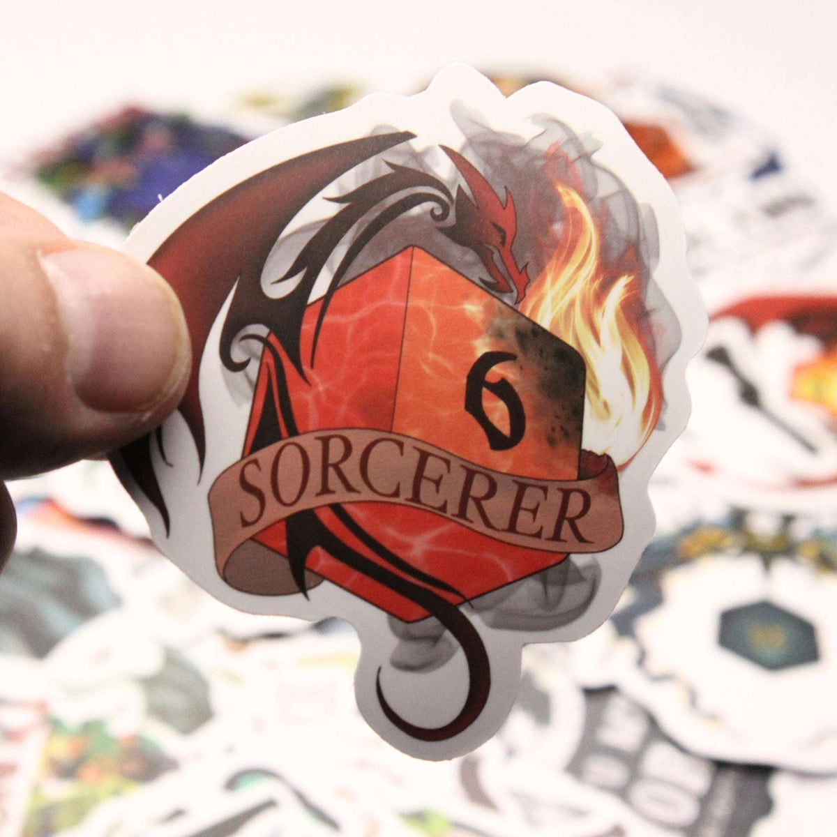 100PCS DnD Sticker Pack | Unique TTRPG & DnD Stickers for Gamers – 12 ...